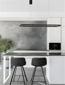 LED lustr Cuppe 120 černé