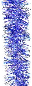 Vánoční řetěz modrý s laser efektem 2 m