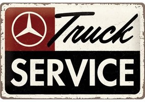 Postershop Plechová cedule: Daimler Truck Service - 30x20 cm