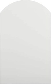 Zrcadlo s LED světly 60 x 40 cm sklo obloukové 3102976