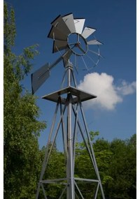 Tuin Větrný mlýn stříbřitě šedá - 245 cm