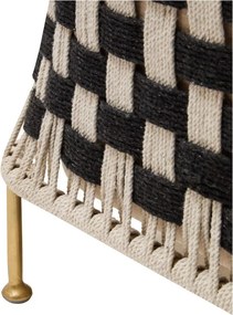 Černobílé křeslo Satna – Premier Housewares