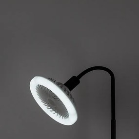 Rabalux 74031 - LED Stojací lampa s ventilátorem 1xE27/16W/230V