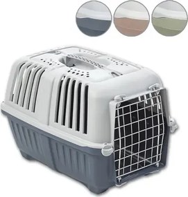 Přepravka PRATIKO 3 kovová dvířka / Přepravka pro psy a kočky / 58,5 x