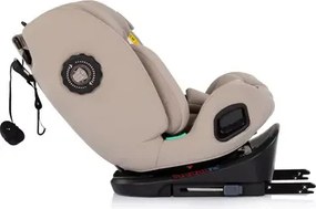 CHIPOLINO Autosedačka Techno i-Grow i-Size Latte / 40-150 cm / Isofix