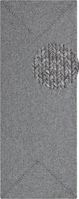 Kusový koberec Braided 105551 Light Grey – na von aj na doma, 120x170, šedá, chodba / predsieň, Hanse Home