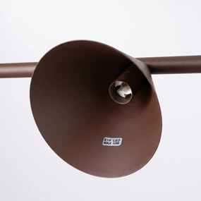 Sollux Lighting Lustr NOX 4L hnědý