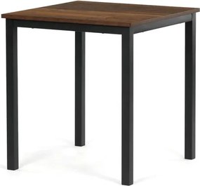 Jídelní stůl Autronic 70x70 cm Hnědá Melamin GDT-201 OLW2