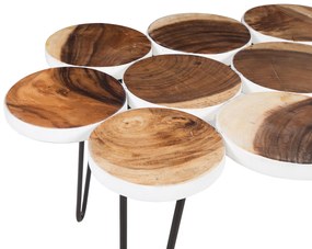Dřevěný stolek TIJUANA Beliani