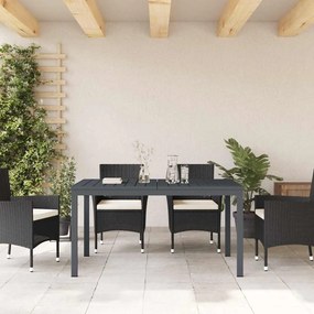 Venkovní jídelní stůl Skládací Antracit 210 x 90 x 73 cm Ocel 3381205