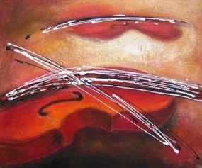 Hra na housle - 150 x 200 cm