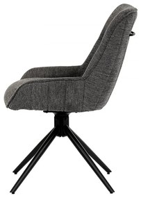 Jídelní a konferenční židle Autronic HC-535 — tmavě šedá