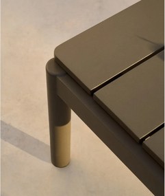 Kovový zahradní konferenční stolek 63x149 cm Sorells – Kave Home