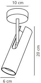 DFTP by Nordlux - Bodové svítidlo MIB 1xGU10/8W/230V bílá