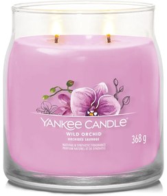 Yankee Candle – Signature svíčka Wild Orchid (Divoká orchidej) Velikost: střední 368 g
