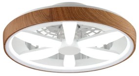 Brilliant - LED RGBW Stmívatelný stropní ventilátor GAIANO LED/24W/230V + DO