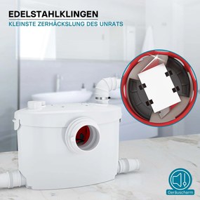 Přečerpávací stanice XPOtool – 400 W, 8,5 m, bílá (62738)