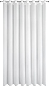 ZÁCLONA NA KROUŽCÍCH TIRSA 300 CM X 250 CM CM BÍLÁ
