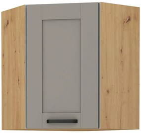 Kuchyňská Skříňka LUNA CLAYGREY/ARTISAN 60X60 GN-72 1F (45°)