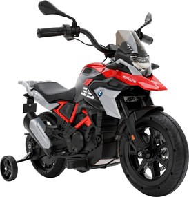 AIYAPLAY Dětská elektrická motorka BMW G310 GS, červená