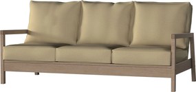 Potah na pohovku IKEA  Lillberg 3-místná nerozkládací barva zelená látka pletený vzor