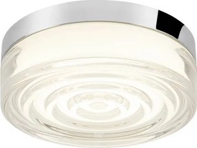 LA 1010211 CYFT WAVE XL Přisazené nástěnné a stropní svítidlo, 2700/3000/4000 K, 15 W, PHASE, 105°, IP65 černá / čirá - BIG WHITE (SLV)