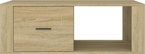 vidaXL Konferenční stolek 100x50,5x35 cm kompozitní dřevo [816539] Barva: hnědý dub