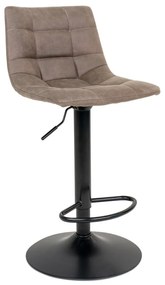 Designová barová židle Dominik světle hnědá