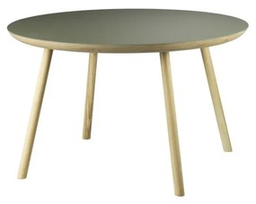 Konferenční stolek Gesja z dubového dřeva Barva dřeva:: zelená, Šířka stolu:: 75cm