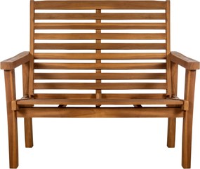 Polohovací teaková lavice Nicosia 120 cm