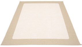 Oboustranný vinylový koberec Pappelina ILDA Beige/Vanilla velikost: 180x180cm