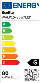 Ecolite LED stropní svítidlo hranaté 80W s DO WALP15-80W/LED