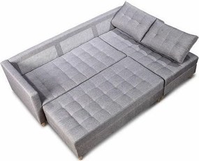 Casarredo - Komfort nábytek Rohová sedačka a taburet FELICIA výběr látek SK3 | potah: matt velvet 83