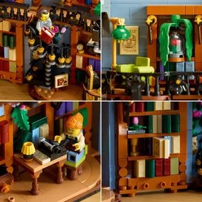 LEGO® Icons 11379 Knižní zarážka: Knihkupectví / Počet dílků: 1690 / o