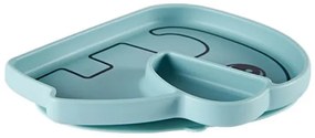 Přísavný protiskluzový talíř elphee - modrý MUZZA