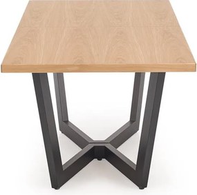 Jídelní rozkládací stůl Massive 2 160/250 cm dub přírodní/černý