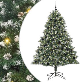 Umělý vánoční stromeček Zelená 210 cm PVC, plast a ocel 3395246