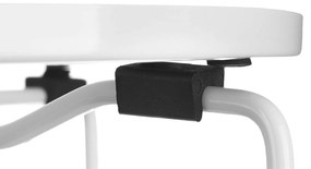 Kávový kulatý stolek, kovový, Ø 35 cm