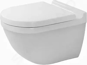 DURAVIT - Starck 3 Závěsné WC, s WonderGliss, bílá (22250900001)