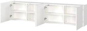 Bílý TV stolek 183x45 cm Piana – Germania