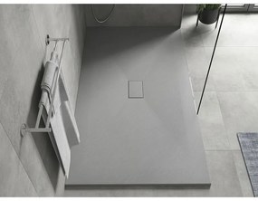 Mexen Hugo, SMC obdélníková sprchová vanička 200 x 100 cm, šedá, 42611020