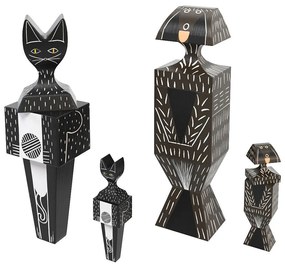Vitra designové figurky Wooden Dolls Cat & Dog