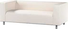 Potah na pohovku IKEA  Klippan 2-místná barva béžová látka pletený vzor