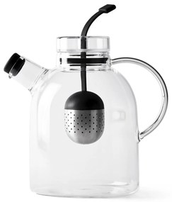 Audo Copenhagen Skleněná čajová konvice Kettle 1,5 l, čirá barva, sklo