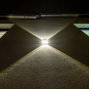 Brilagi - LED Solární nástěnné svítidlo PYRAMID LED/2W/3,2V 1300 mAh IP54