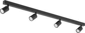 TK Lighting Černé stropní svítidlo Nex pro žárovku 4x GU10 TK10792