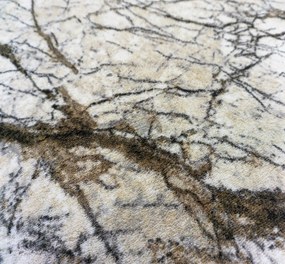 BE Koberec Accra 6509 Cream - krémový obdélníkový Rozměr: 60x100 cm
