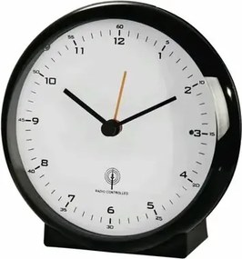 Hama Elegance Pro černá / budík řízený rádiovým signálem / tichý chod