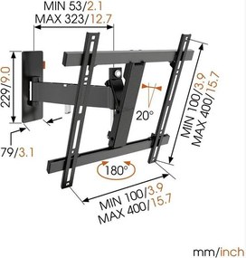 Vogels W52070 | 32"-55" | 20kg | Doživotní Záruka