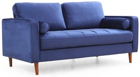 Hanah Home Dvoumístná pohovka ROME tmavě modrá 175 cm 560ARE1515